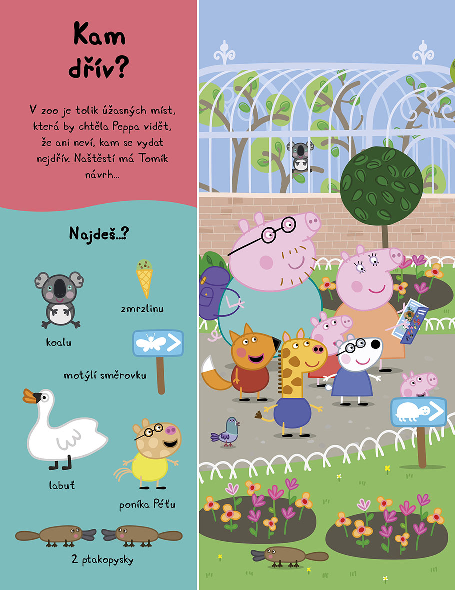 Peppa Pig - Peppa v zoo [Kniha] - kolektiv | Palmknihy.cz