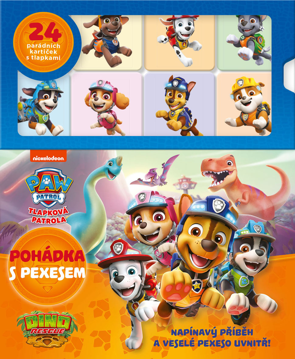 Tlapková patrola - Pohádka s pexesem [Kniha] - kolektiv | Palmknihy.cz