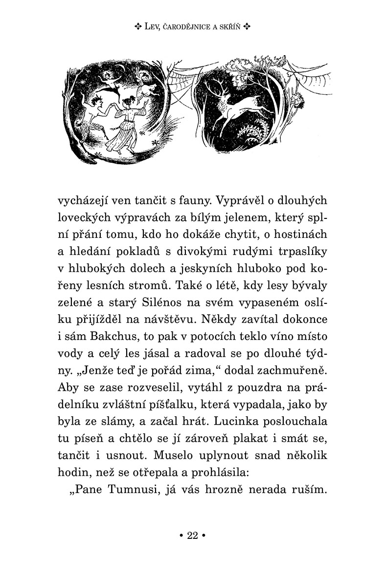 NARNIE – Lev, čarodějnice a skříň [Kniha] - C. S. Lewis | Palmknihy.cz