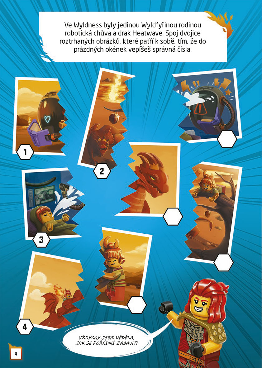 LEGO® NINJAGO® Horké dobrodružství! [Kniha] - kolektiv | Palmknihy.cz